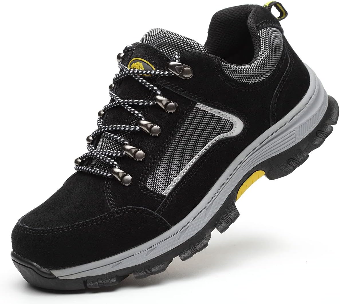 Pangolin Safety Mens Work Boots Steel Toe Shoes Men Lightweight Anti ...