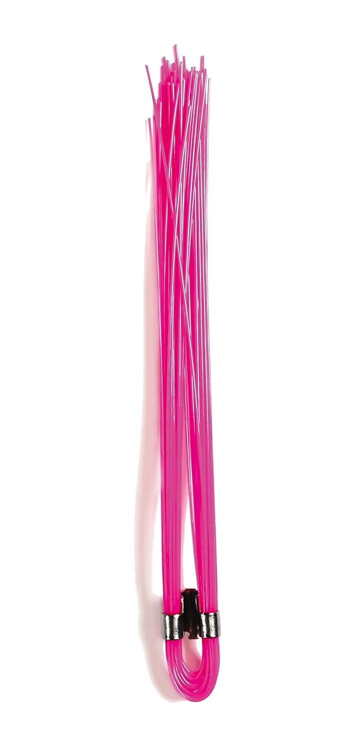 Presco W6*PG 6" Pink Glo PVC Marking Whisker, 6" Height, 0.25" Wide, 0. ...
