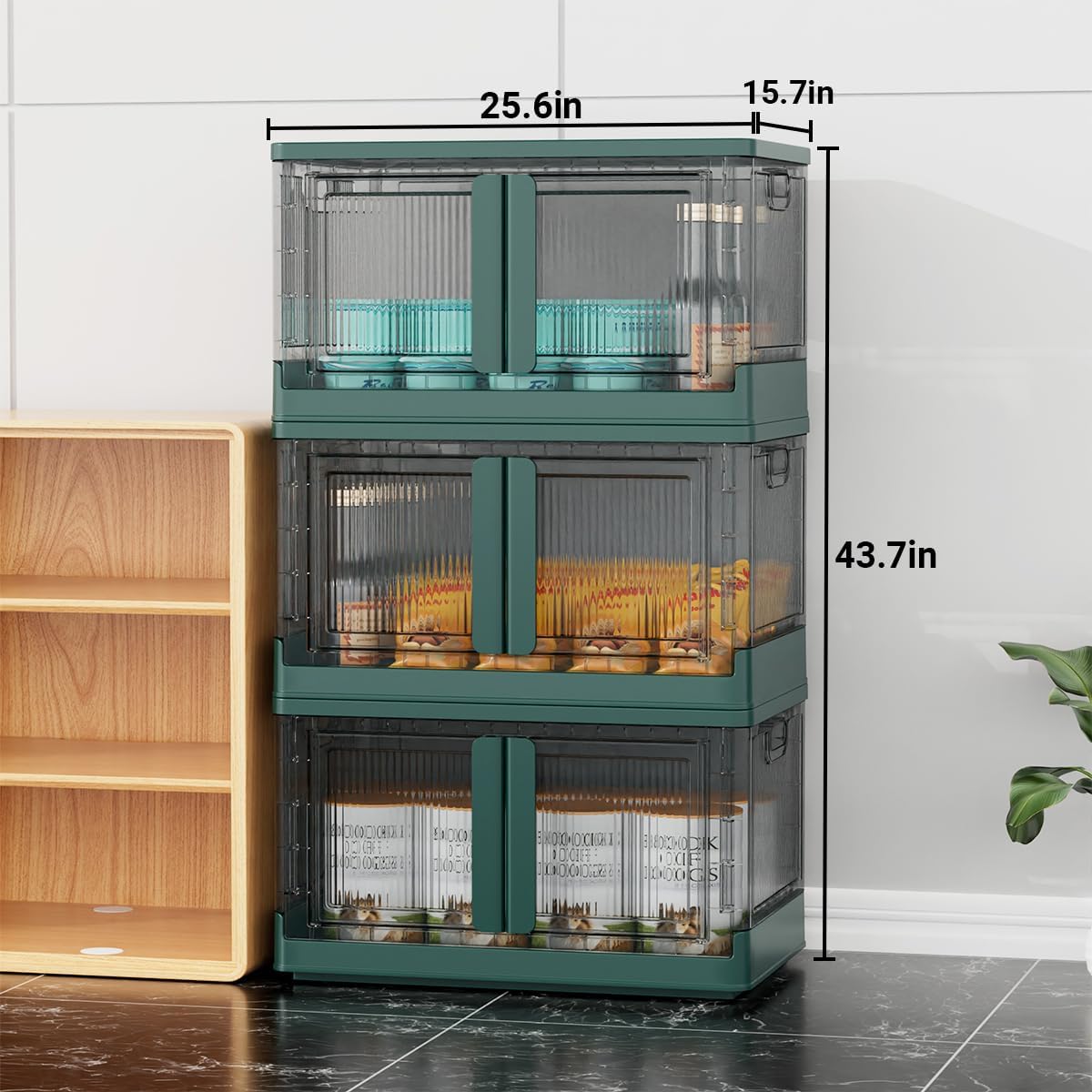 Contenedores de almacenamiento apilables, contenedores de ...