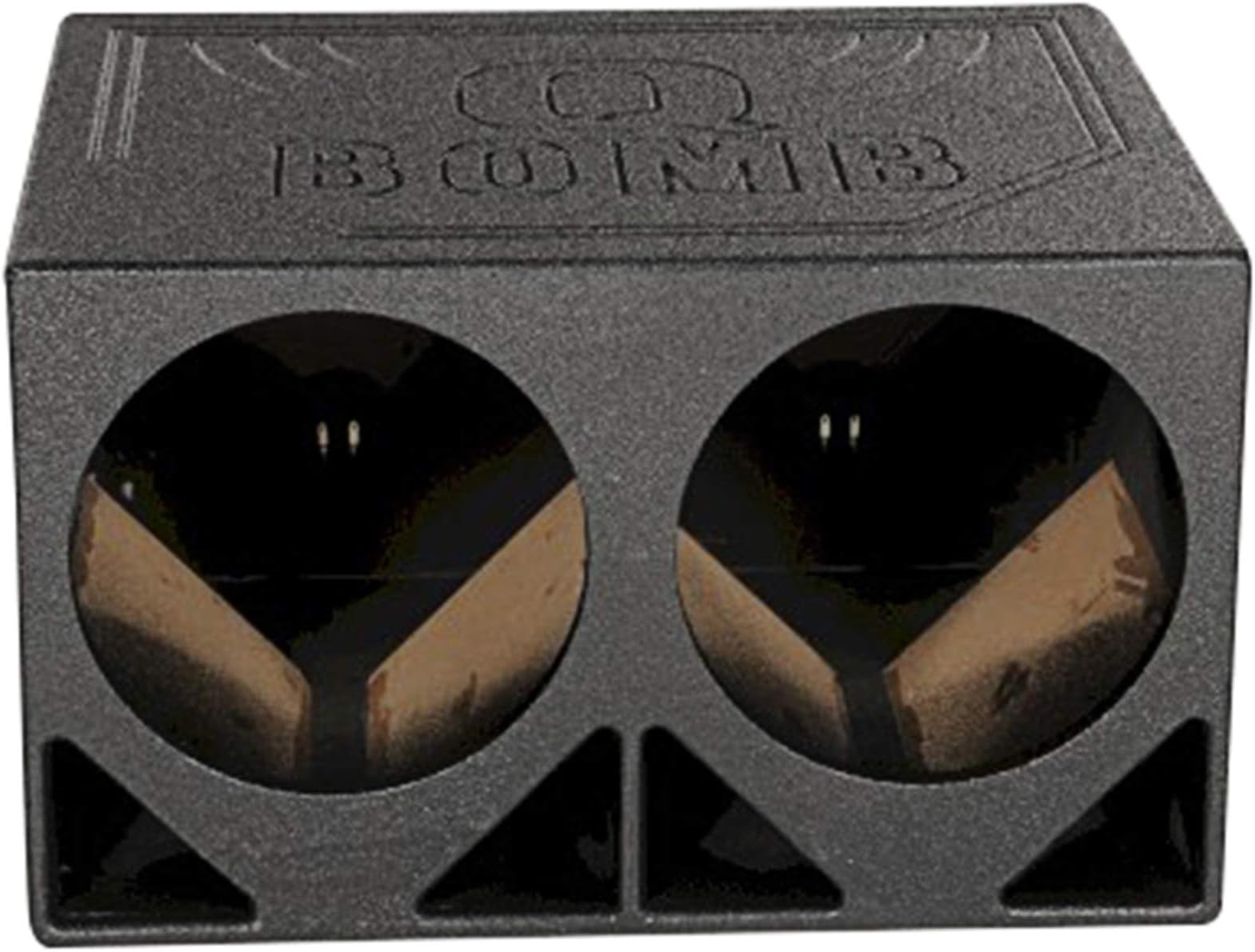 Amazon.com: Q Power 4 Hole 12" Sealed Divided Subwoofer Box & 12" 1800W ...