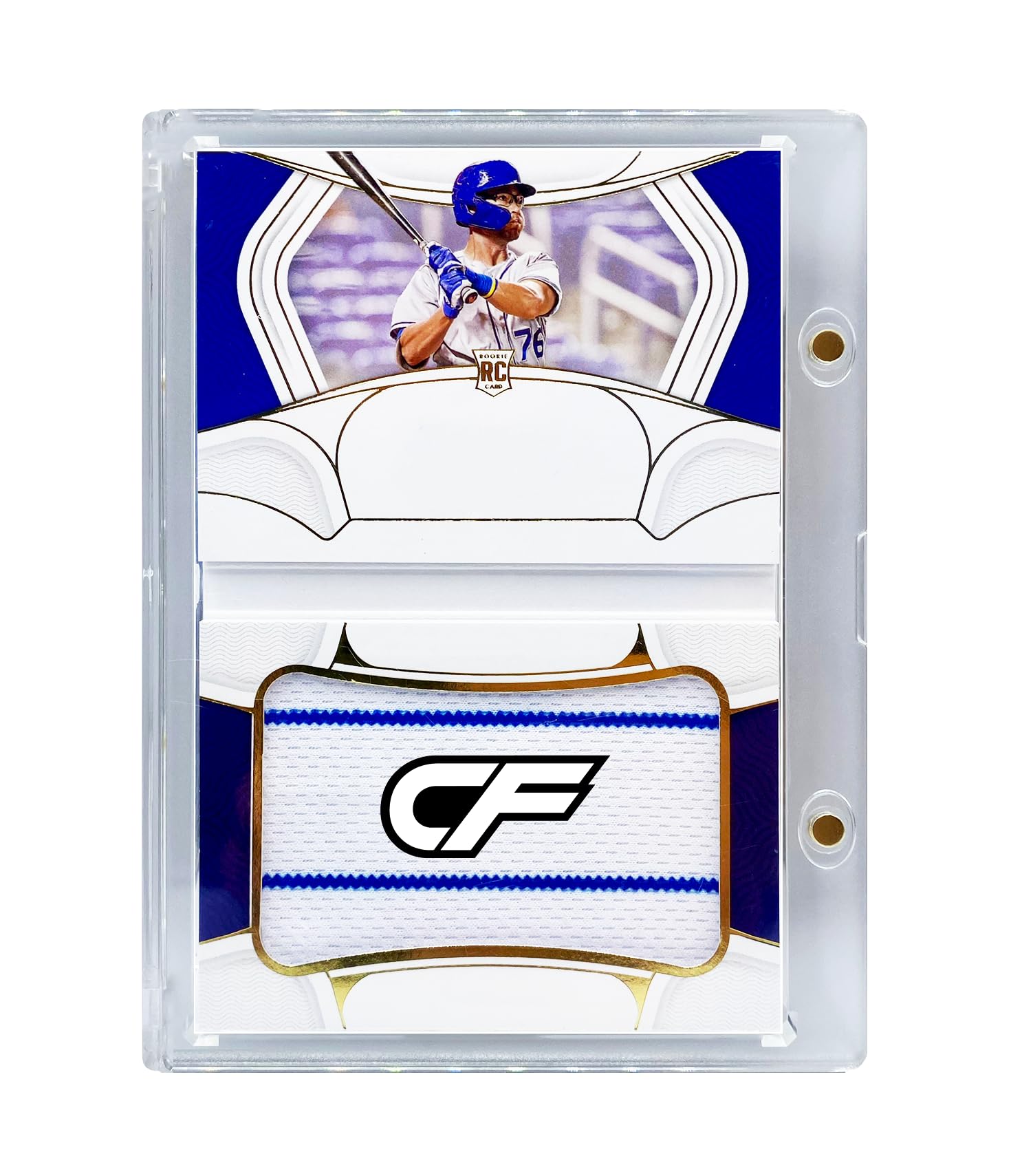 Amazon.com : Magnetic One Touch Card Holder - Vertical Double Booklet ...