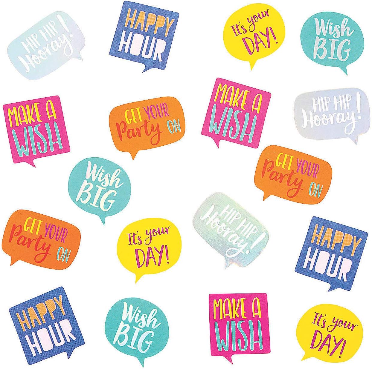 Amazon.com: Fun Express - Hooray It's Your Bday Confetti for Birthday ...