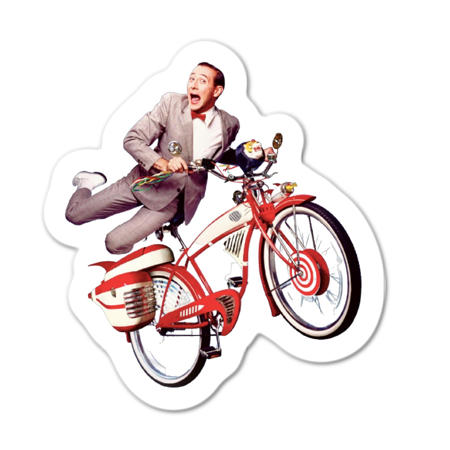Amazon.com: Pee Wee Herman Sticker Waterproof Sticker Label Water ...