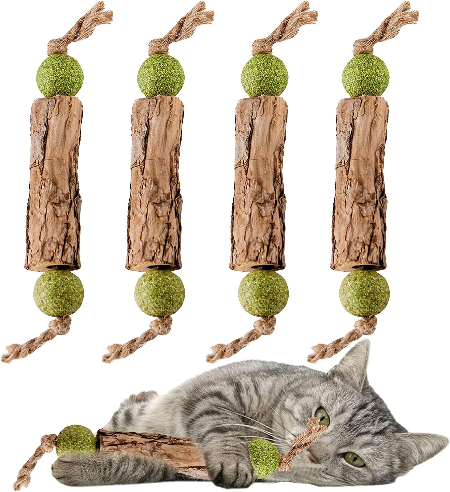 Matatabi Stick Katze,Katzen Kauhölzer,Catnip Snacks Sticks,Katzen ...