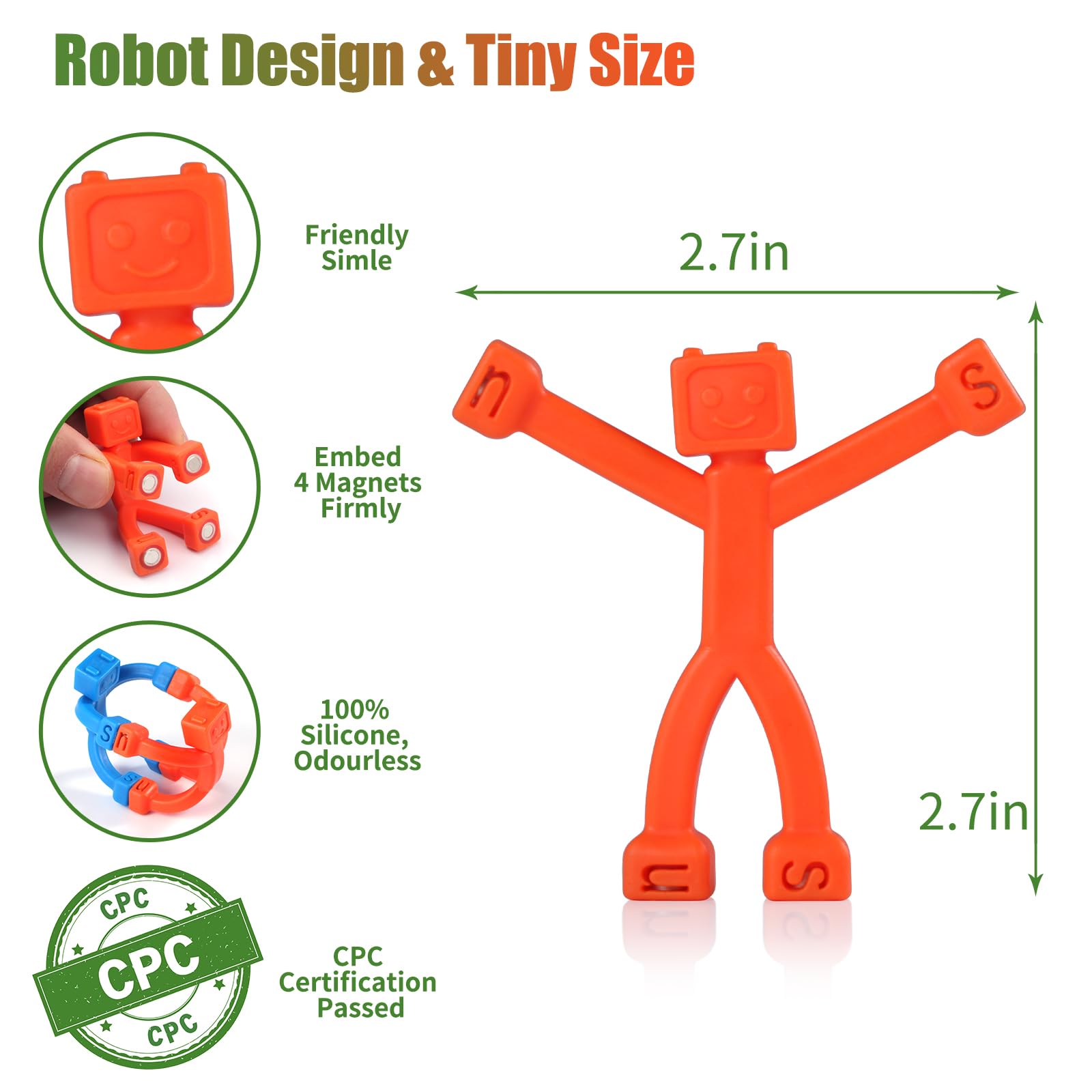 Snapklik.com : Magnetic-People-Magnet-Men Toys, Magnetic Travel Toys ...