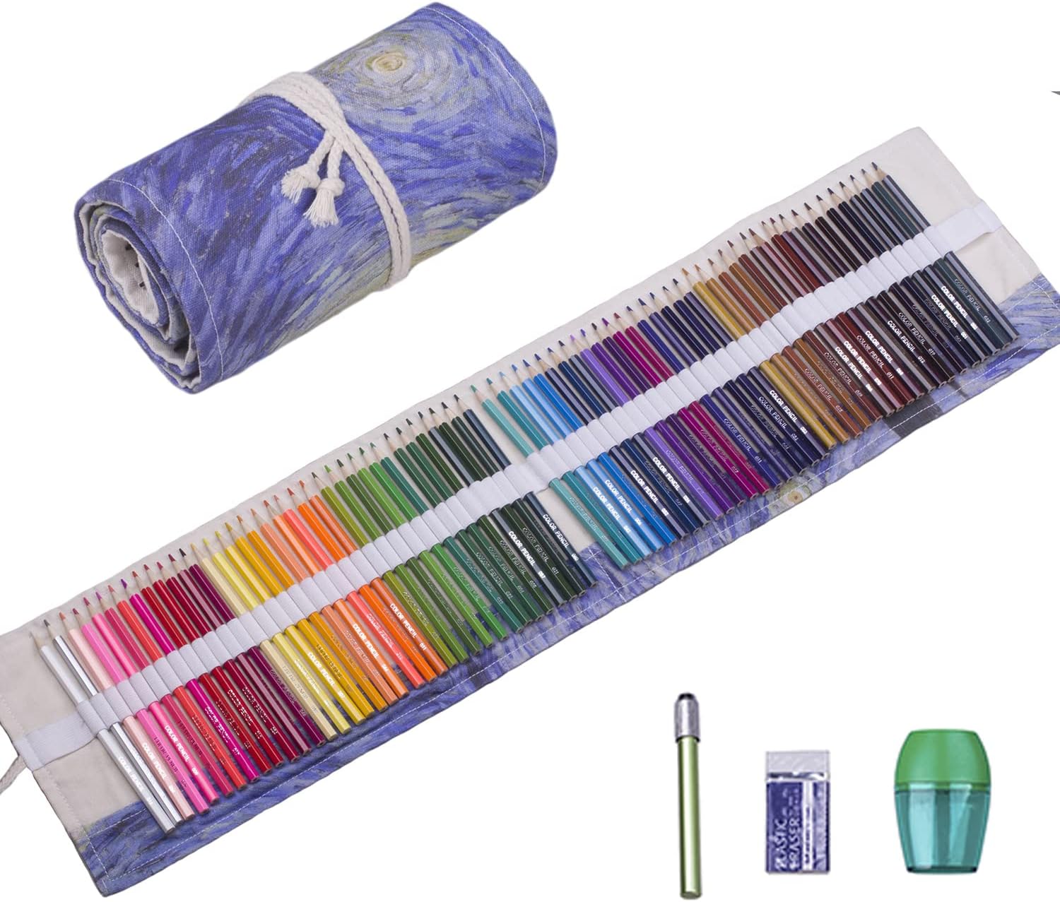 GRANDAN The Starry Night – Juego de 72 lápices de color para ...