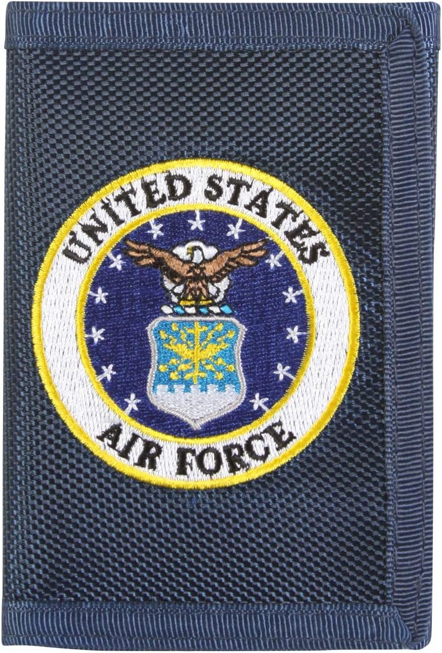 Amazon.com: Eagle Emblem US Air Force Adult Men's Blue Faux Leather ...