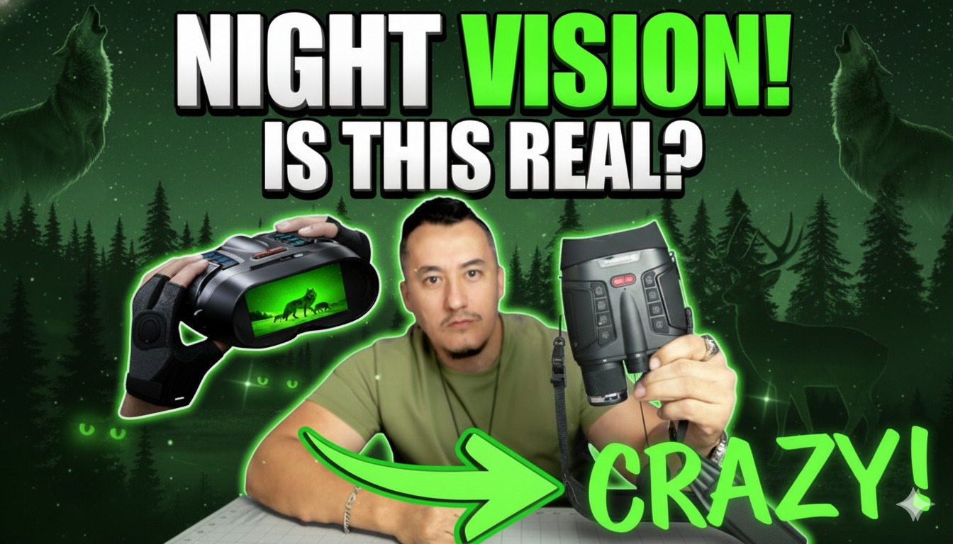 Watch Tested this Night Vision Goggles - Smart APP 4K Night Vision on ...