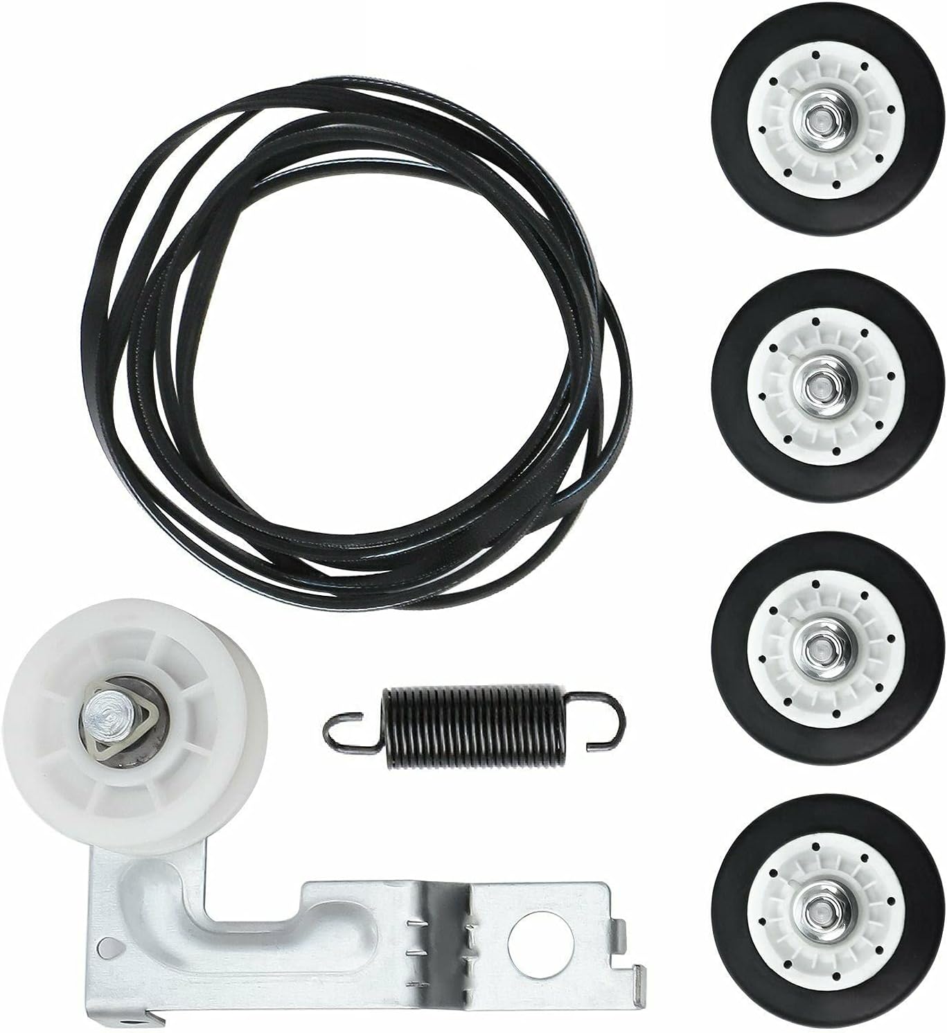 Amazon.com: Dryer Repair Kit Rollers Belt Idler Pulley Replace For LG ...