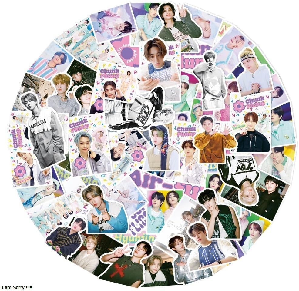 Amazon.com: 100PCS Stray-Kids SKZ Stickers Vinyl Waterproof Album Photo ...