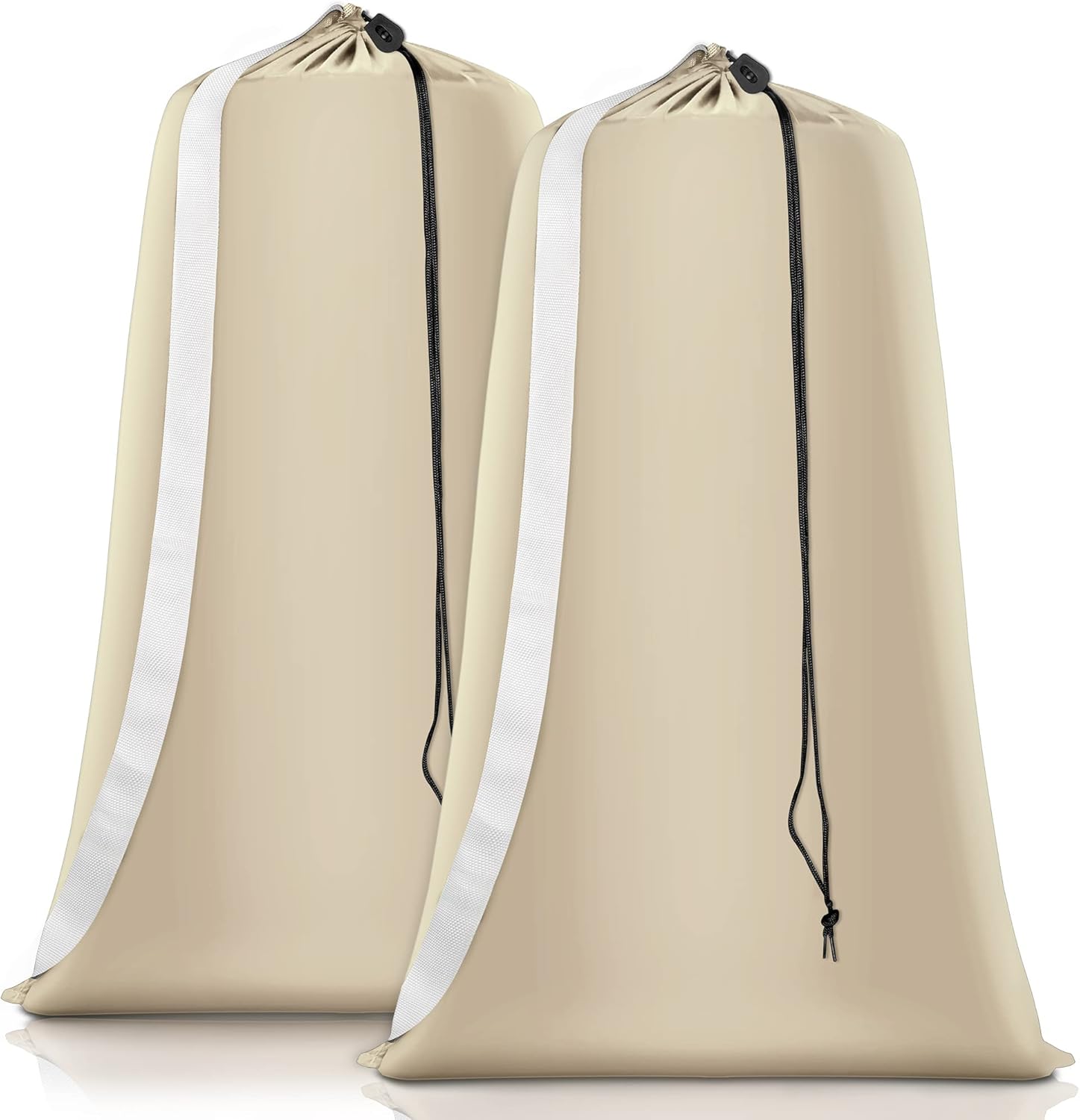 Amazon.com: Heavy Duty Laundry Bag 2 Pack XL Nylon Laundry Bags with ...