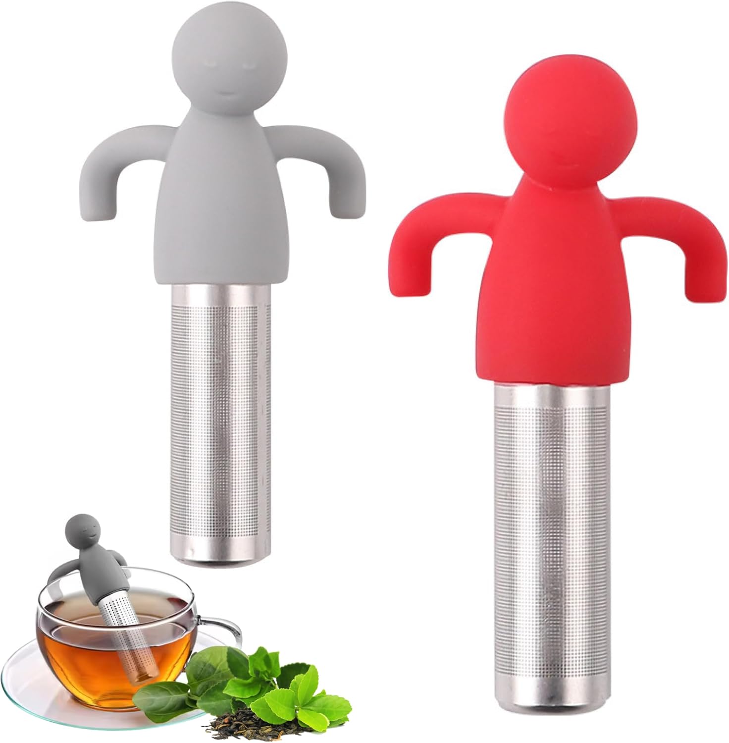 Amazon.com: 2LB Depot Loose Leaf Tea Infuser Steeper - Stainless Steel ...