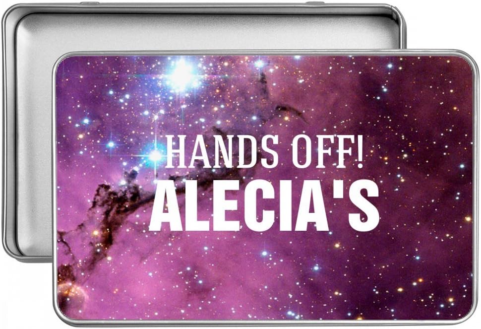 Amazon.com: FUNNYSHIRTS.ORG Hands Off Alecia's Space Box: Small ...