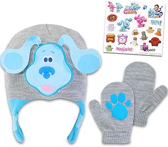 Amazon.com: Blues Clues Hat and Gloves Set for Toddlers - Dress Up ...