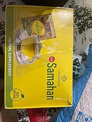 Amazon.com: 100 Link Samahan Ayurvedic Herbal Tea Packets Sri Lankan ...