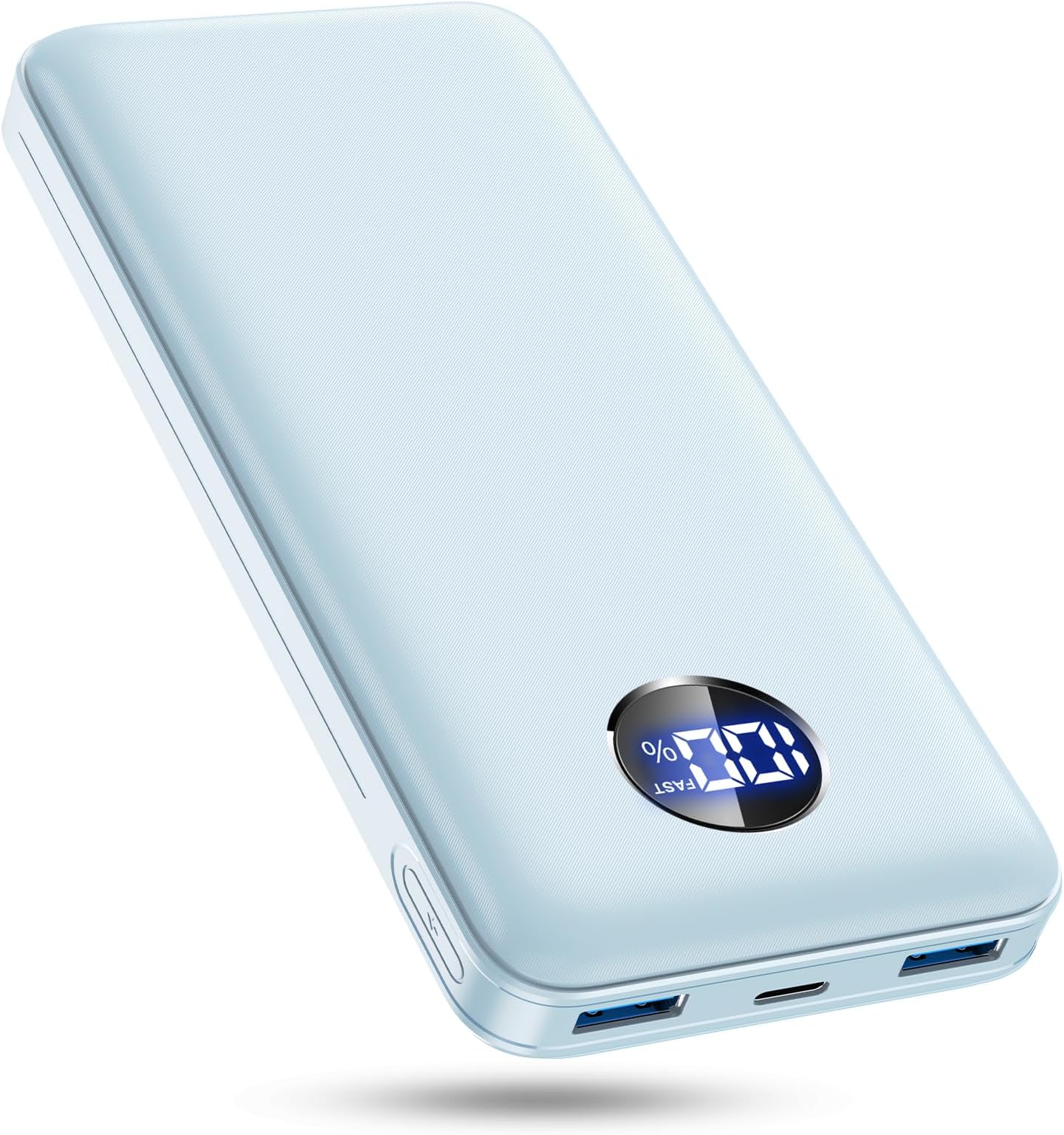 Amazon.com: VRURC Portable Phone Charger 4 Built-in Cables, USB C Fast ...