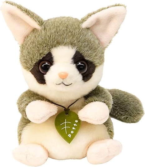 Amazon.co.jp: サンアロー(Sun Arrow) potte ショウガラゴ ぬいぐるみ K-9491 H14×W10×D16.5cm : おもちゃ