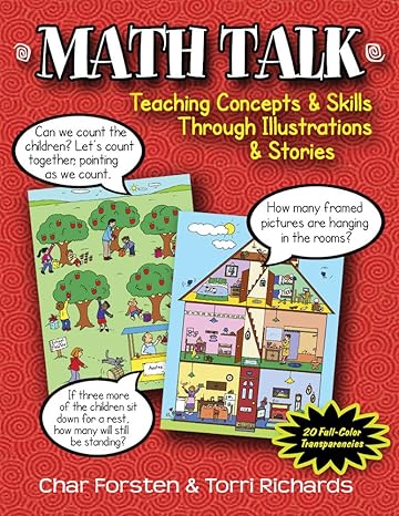 Math Talk: Teaching Concepts & Skills Through Illustrations & Stories ...