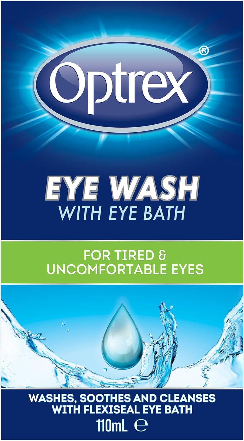 Optrex Fresh Eyes Liquid Eye Wash Bath, 110ml : Amazon.com.au: Health ...