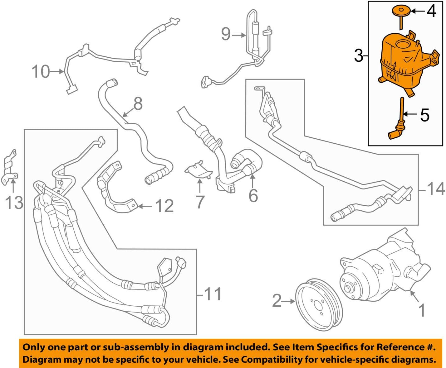Amazon.com: BMW 32 41 6 776 242, Power Steering Reservoir : Automotive