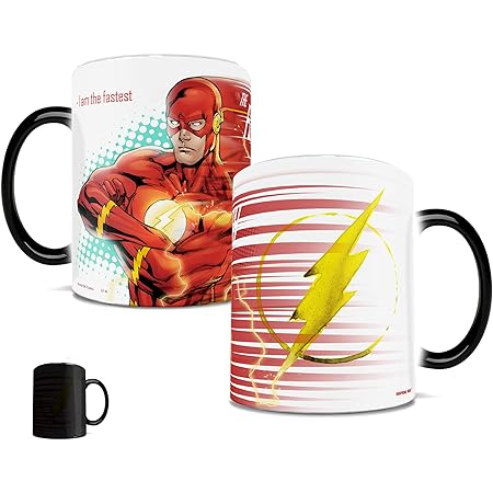 Amazon.com | DC Comics The Flash TV STAR Labs Logo Ceramic Coffee Mug ...
