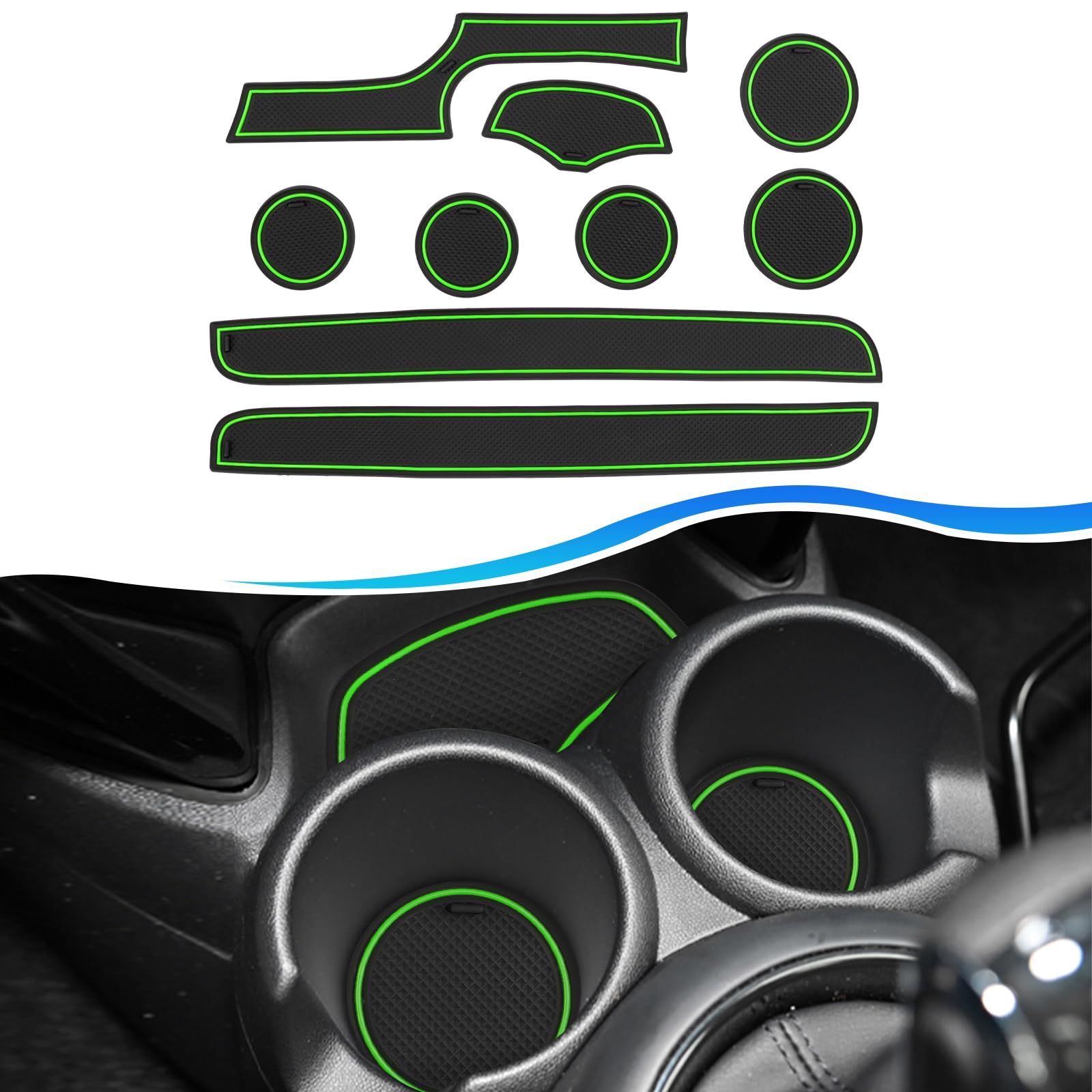 Amazon.com: SXCY for 2015-2024 Mini Cooper Accessories [2-Door F56] Cup ...