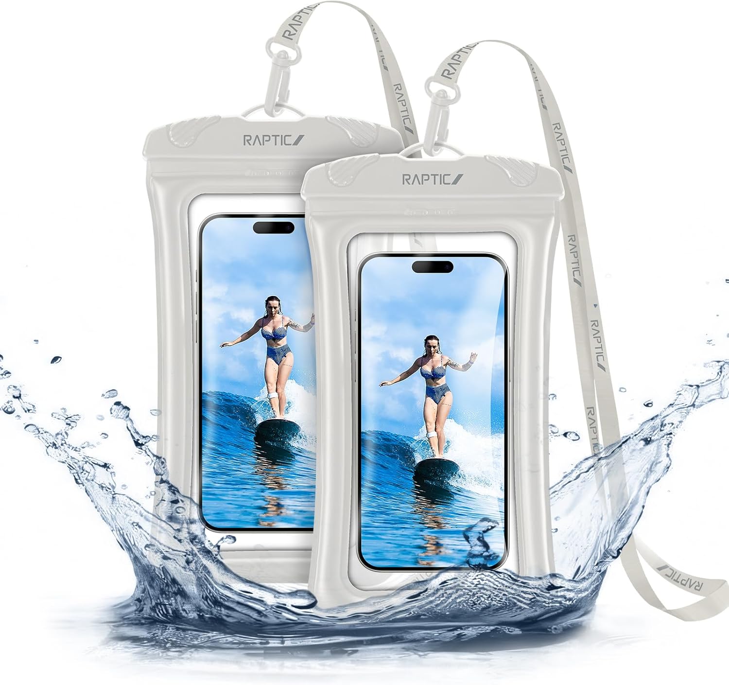 Amazon.com: RAPTIC IPX8 Waterproof Phone Pouch Floating, [3.0 Olecranon ...
