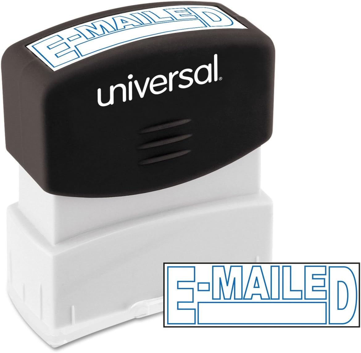 Amazon.com : Universal 10058 Message Stamp, E-MAILED, Pre-Inked One ...