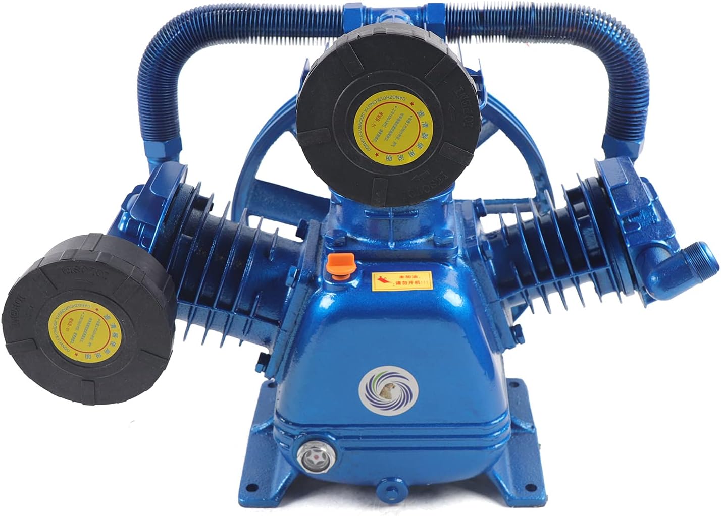 LOYALHEARTDY Air Compressor Pump Head 7.5KW 10HP 175PSI Twin Cylinder V ...