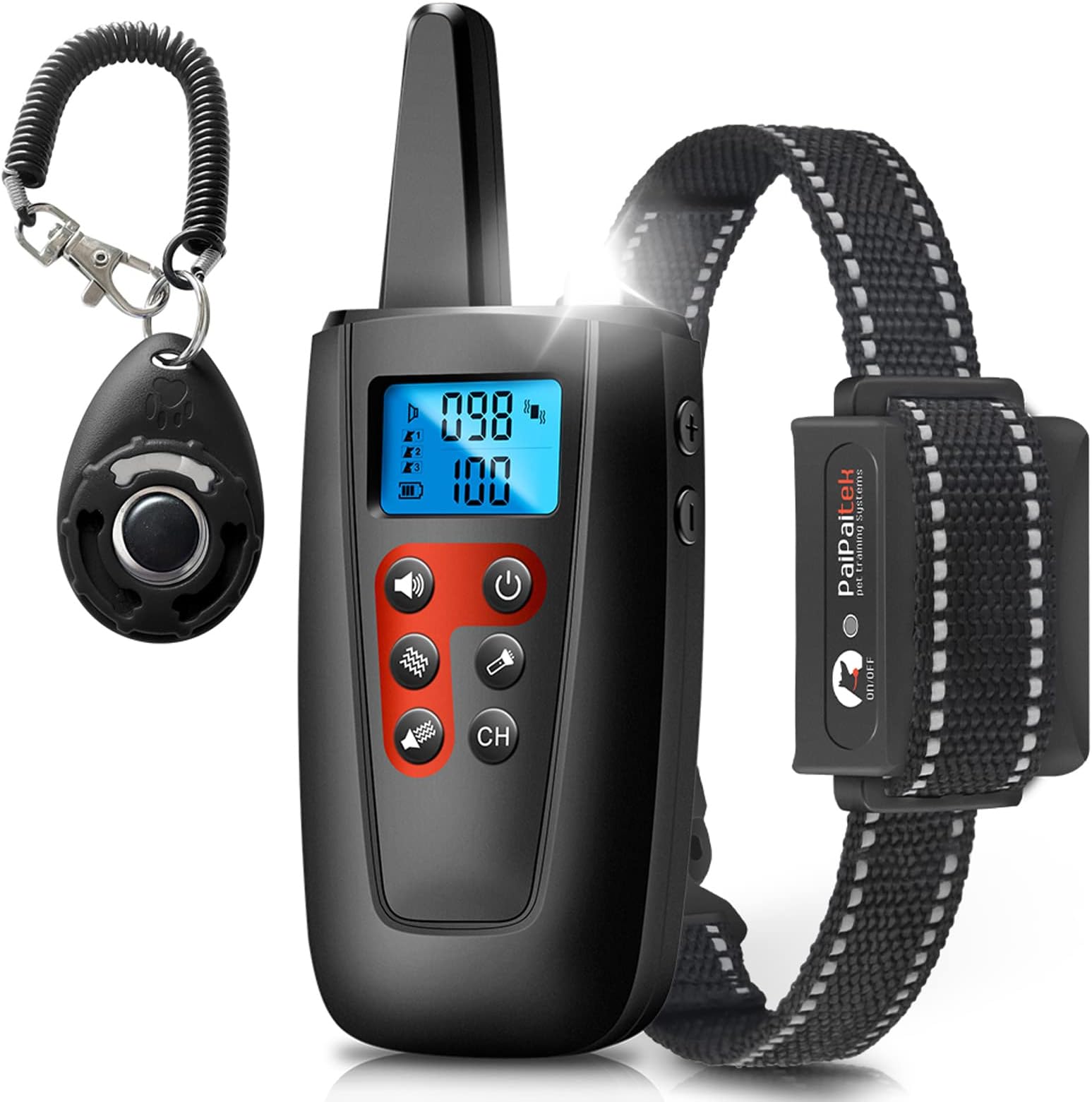 Amazon.com: Paws Furlosophy No Shock Dog Collar - Dog Training Collar ...
