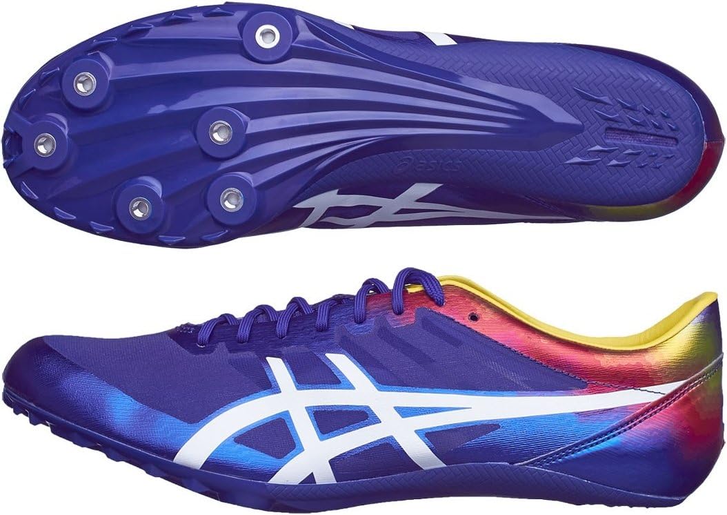 ASICS Sonicsprint Elite Flame Running Spikes - 11 Blue: Amazon.co.uk ...