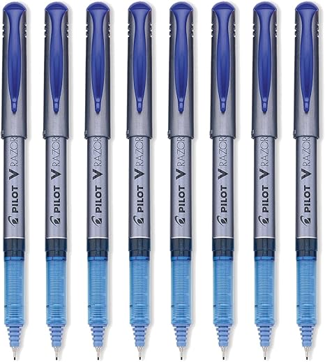 Amazon.com : Pilot V Razor Point Liquid Ink Marker Pen Extra Fine Point ...