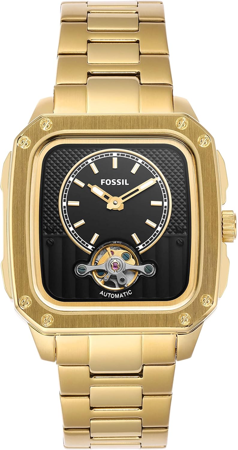 Fossil: INSCRIPTION ME3239 Reloj de pulsera para hombre, color dorado ...