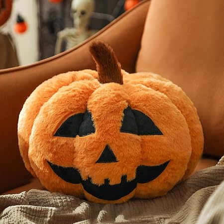 Amazon.com: YRXRUS Cute Pumpkin Pillows, Halloween Pillow, Pumpkin ...