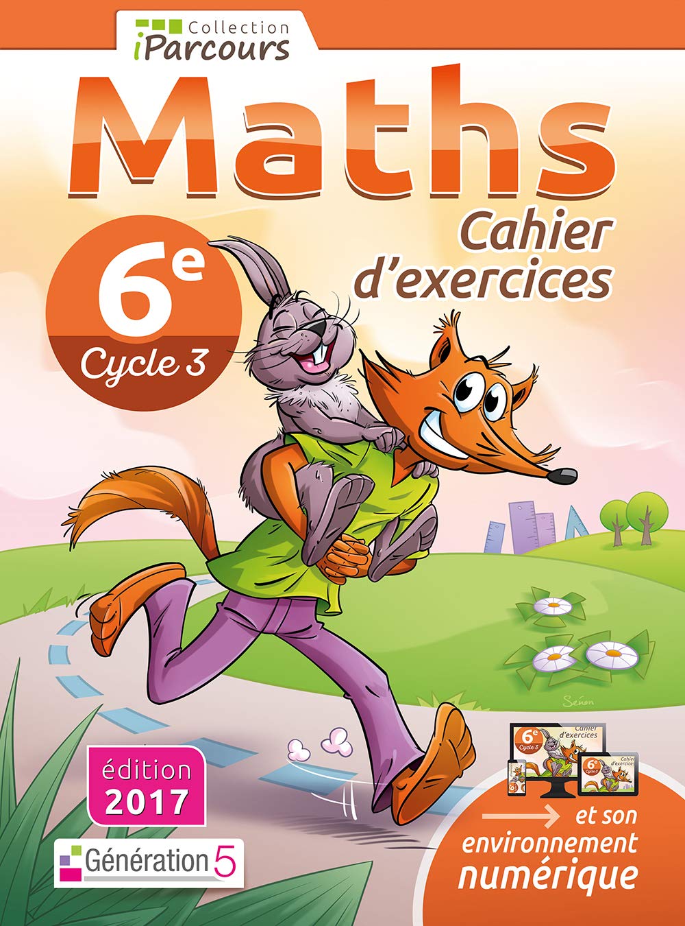 Amazon.fr - Cahier d'Exercices Iparcours Maths Cycle 3 - 6e (2017) - Hache, Katia, Hache ...