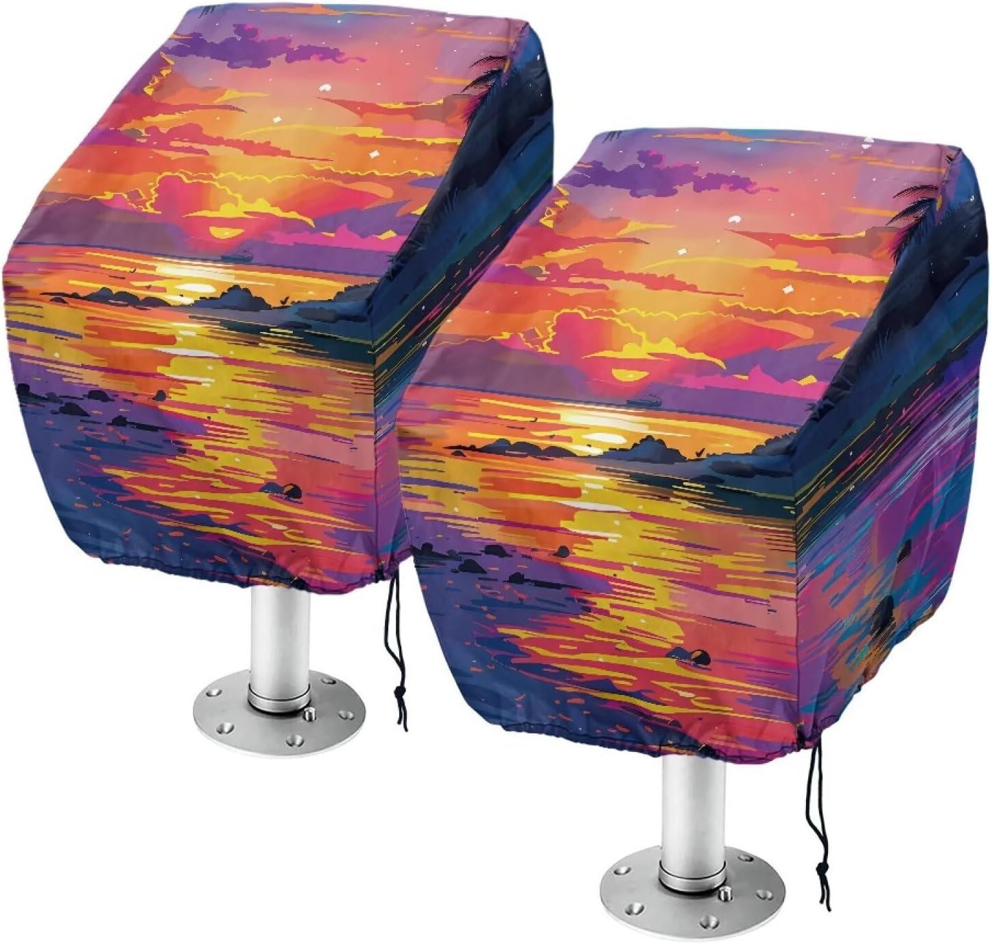 Amazon.com: Whosucclay Boat Seat Cover,Waterproof Captains Chair Boat ...