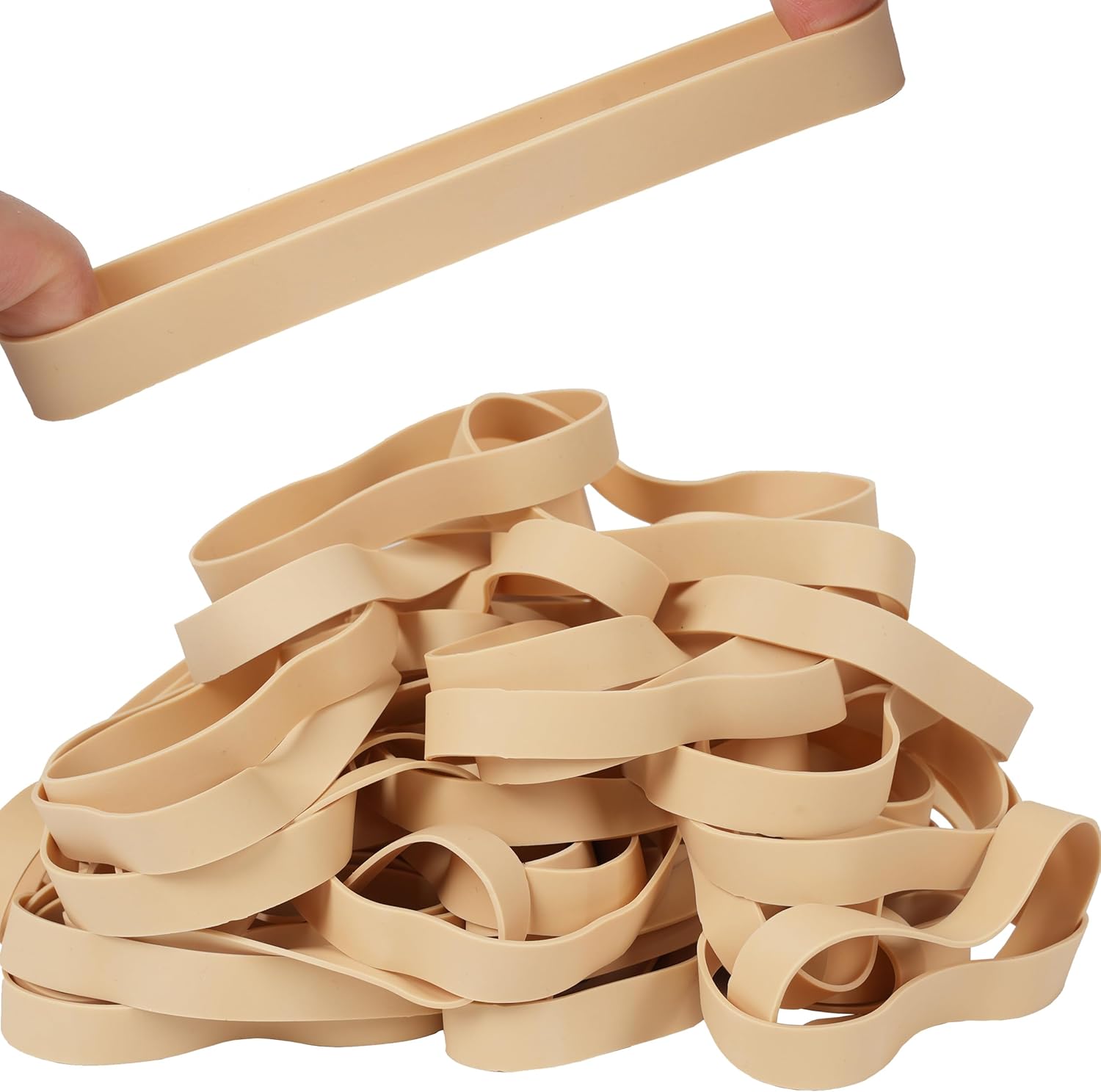 Amazon.com: HAIDIBAO-Rubber Bands 40 Pcs Size#105 Big Wide Rubber Band ...