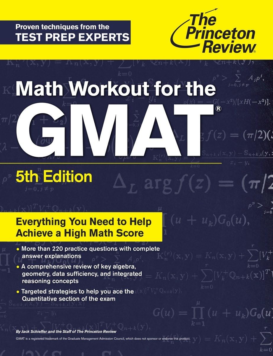 Math Workout for the GMAT, 5th Edition (Graduate School Test ...