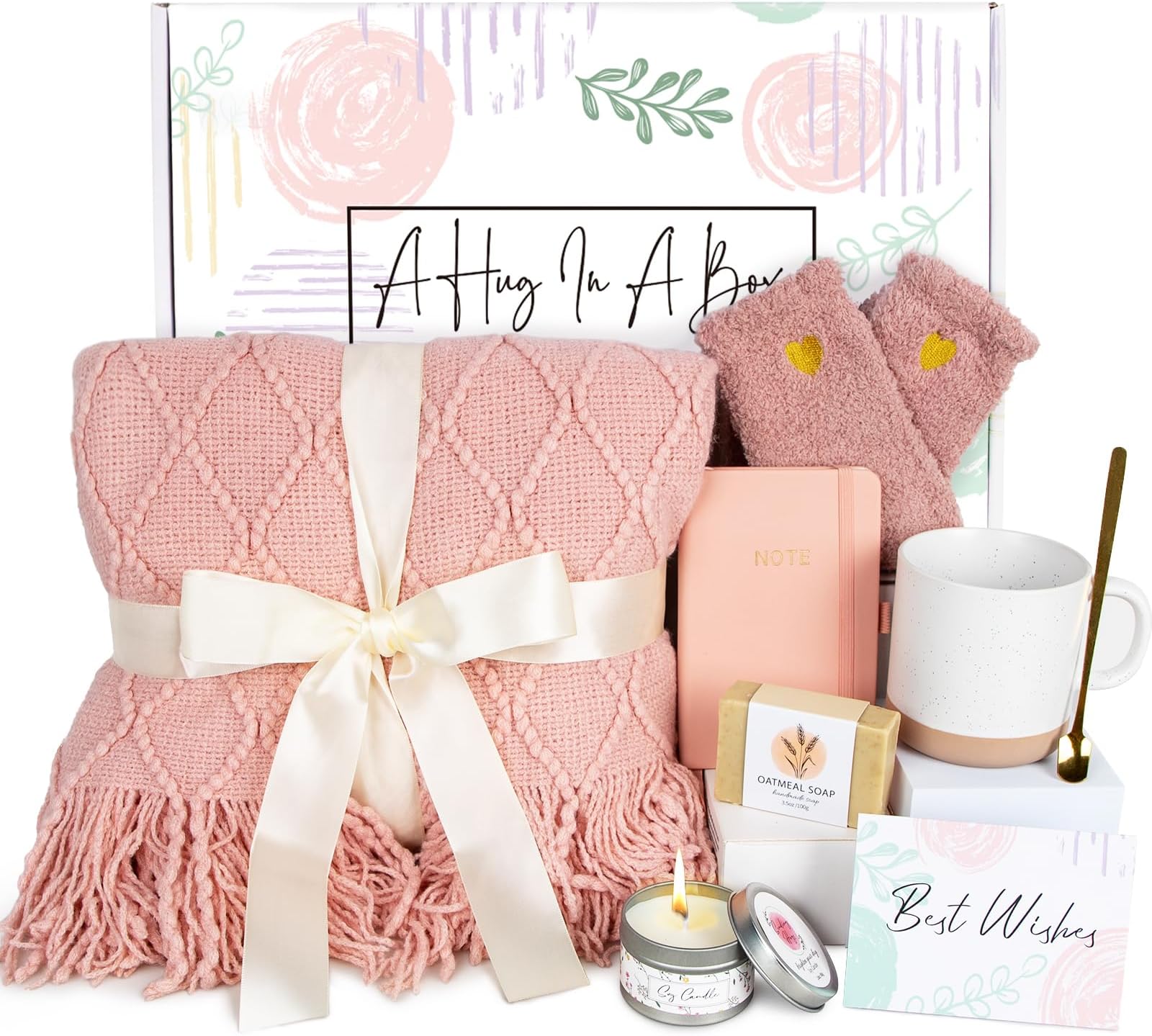 Amazon.com: Get Well Soon Gifts for Women - Sending Hug Sympathy Gifts ...