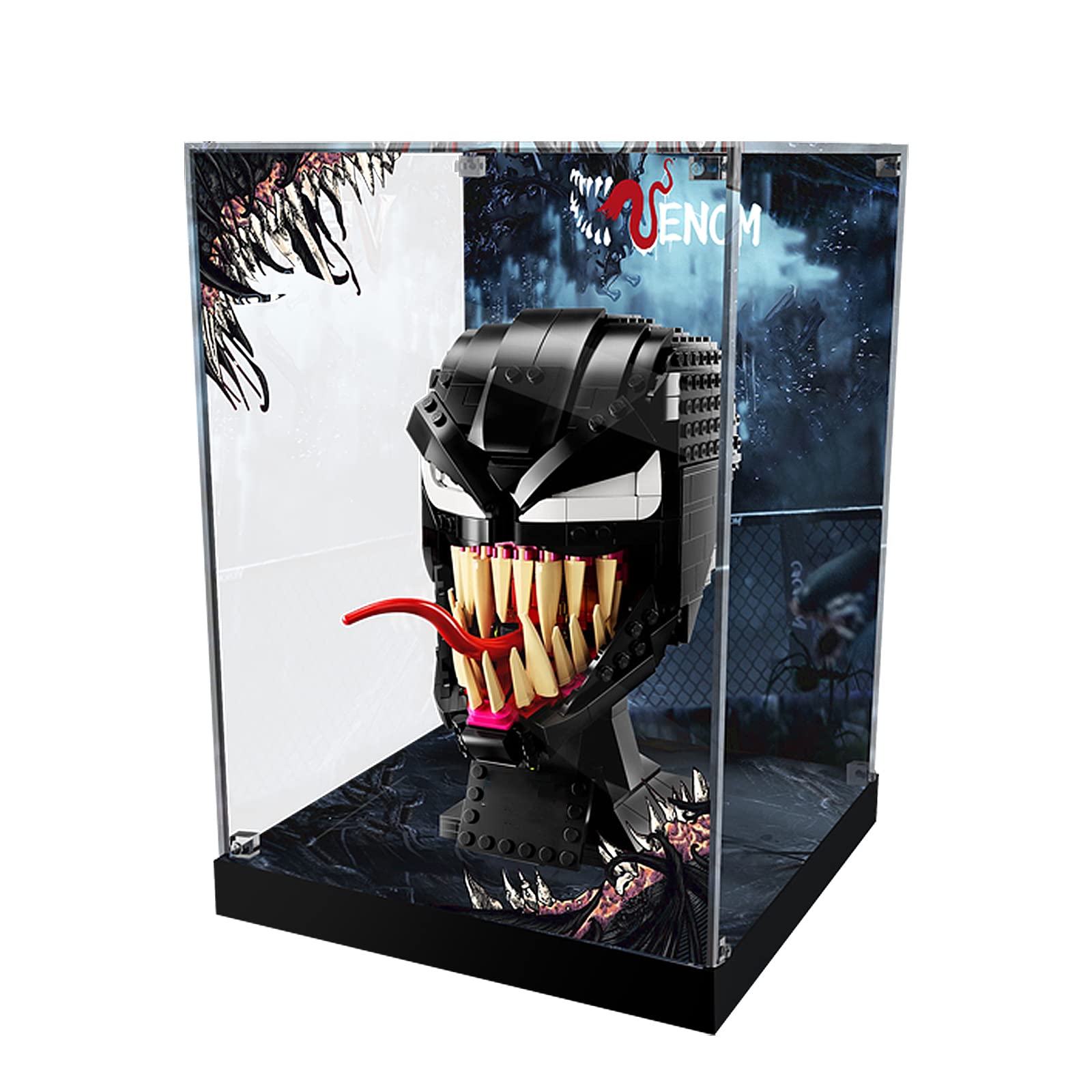 Buy LMTICAcrylic Display Case for Lego Spider-Man Venom 76187 ...