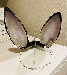 Amazon.com: Soochat White Bunny Mask Masquerade Rabbit Mask Bunny Half ...