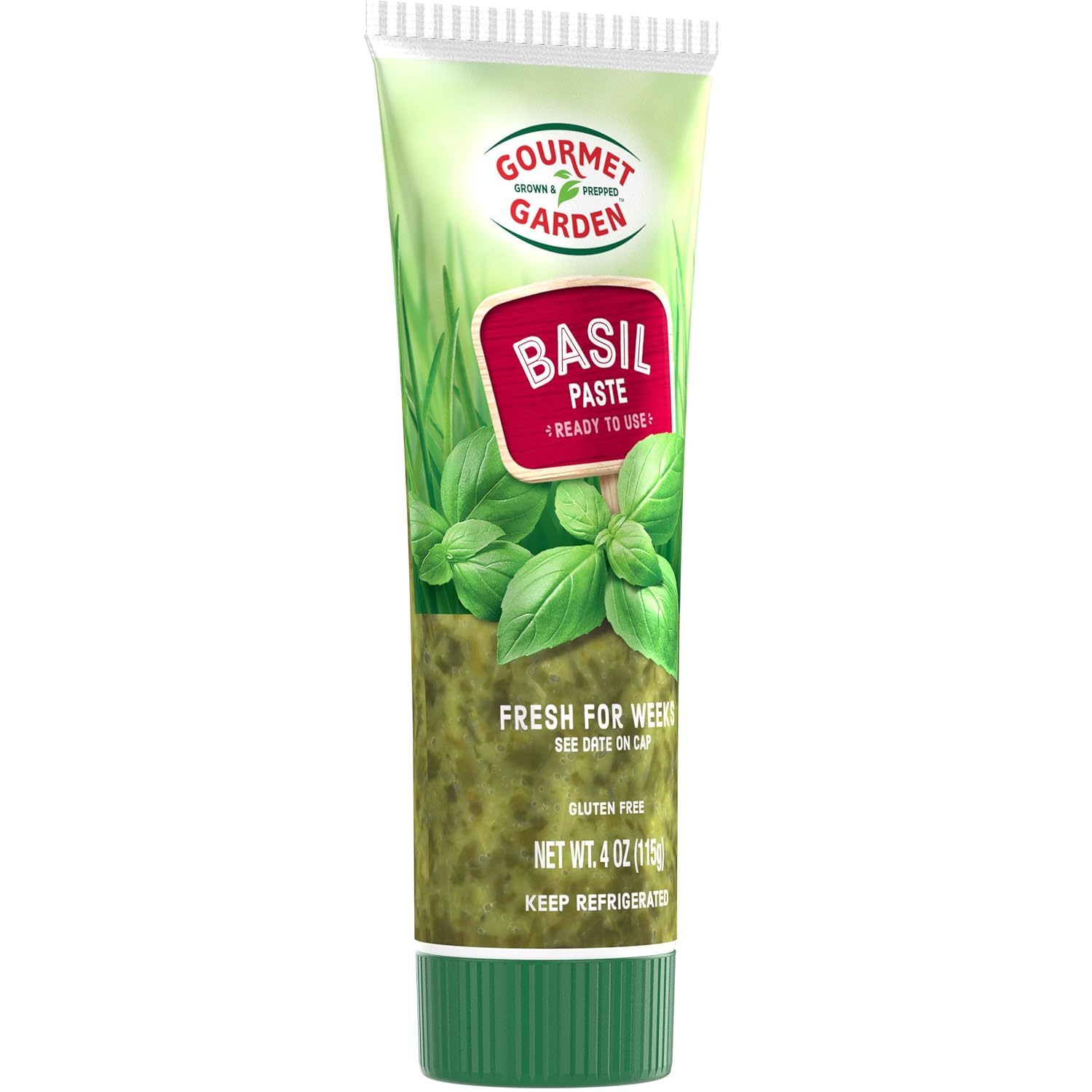 Amazon.com: Gourmet Garden Basil Paste, 4 oz : Grocery & Gourmet Food
