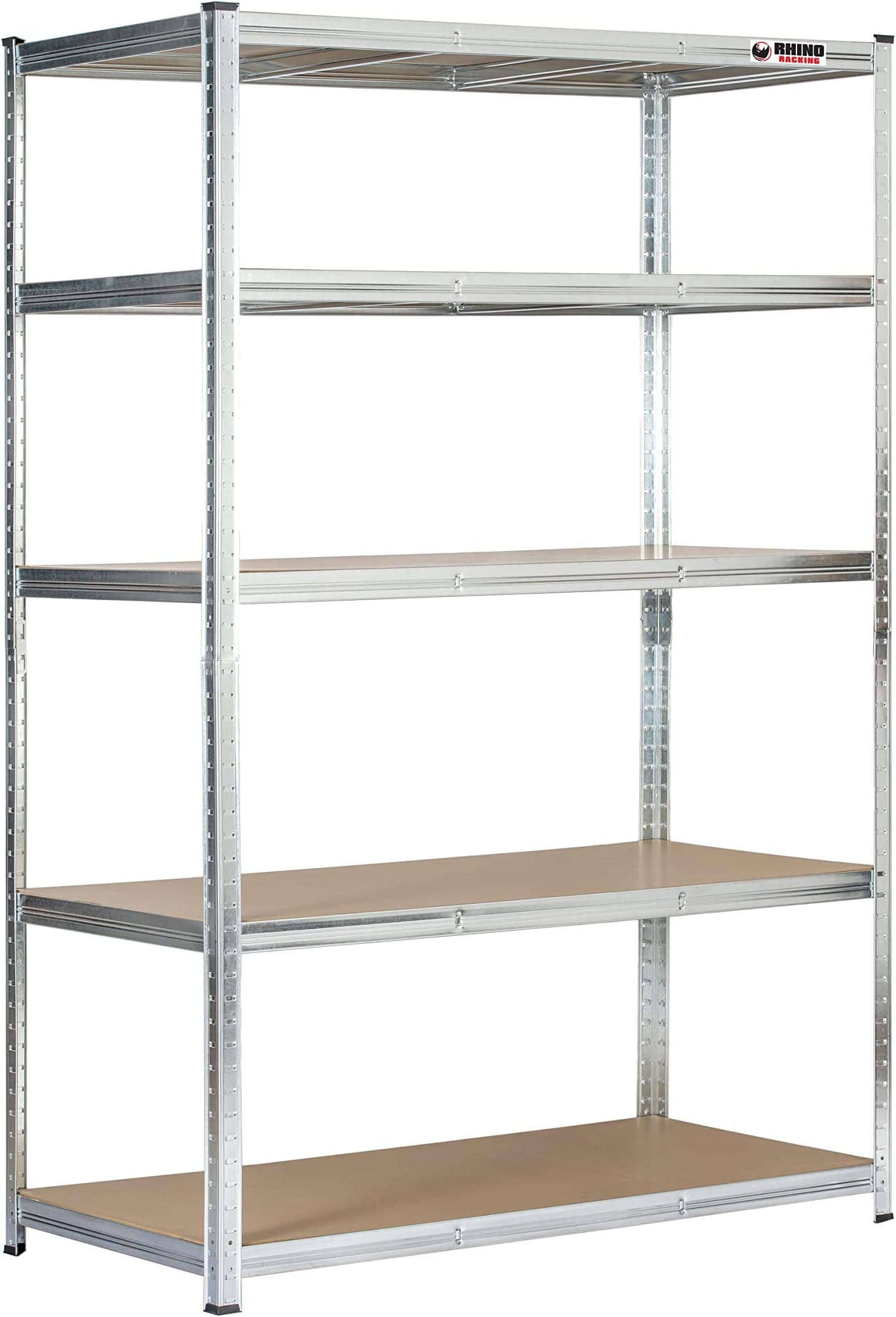 2 x Extra Heavy Duty Garage Racking Shelving Unit 1800mm H x 1200mm W x ...