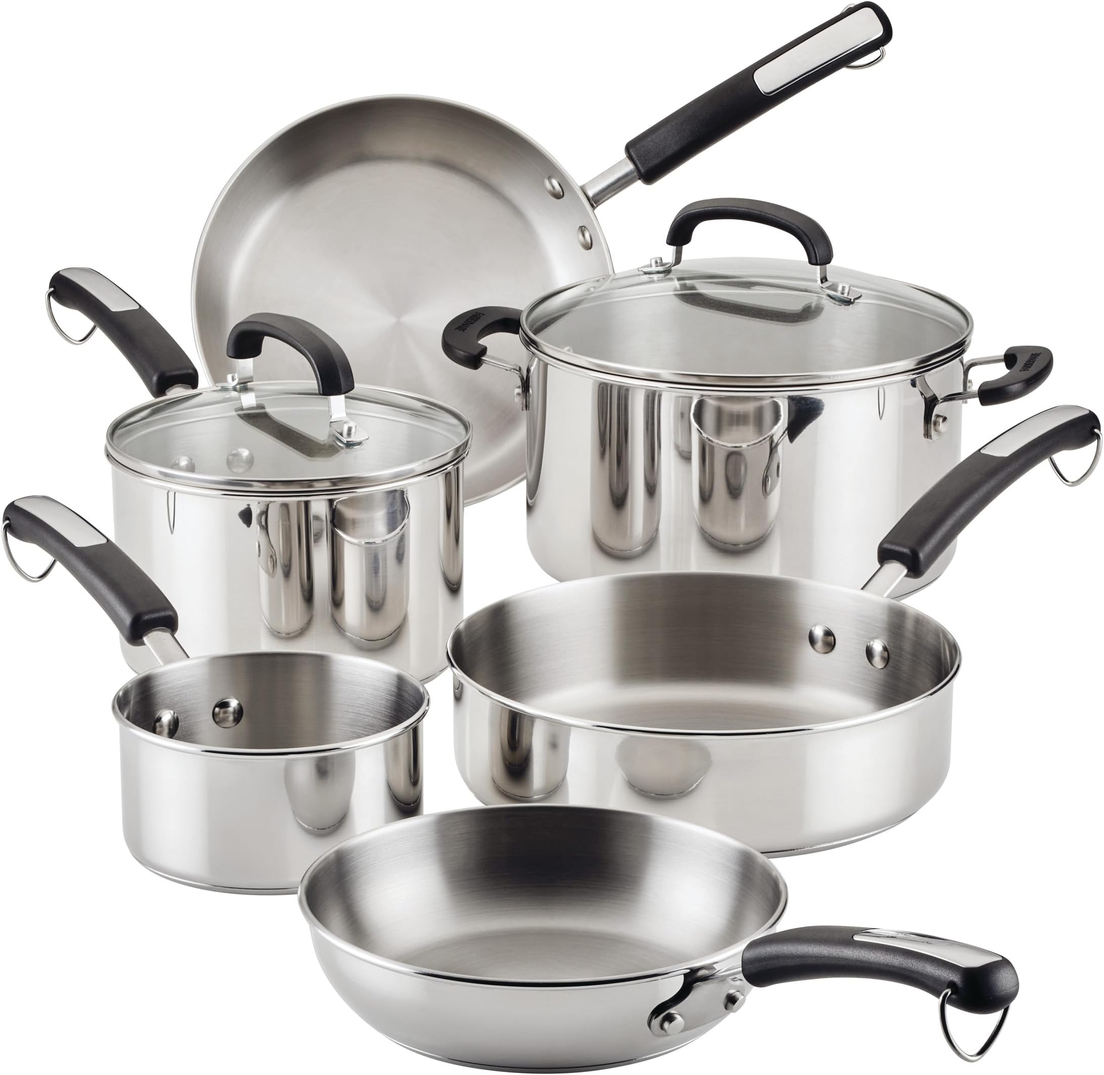 Amazon.com: Farberware Classic Traditions Stainless Steel Cookware ...