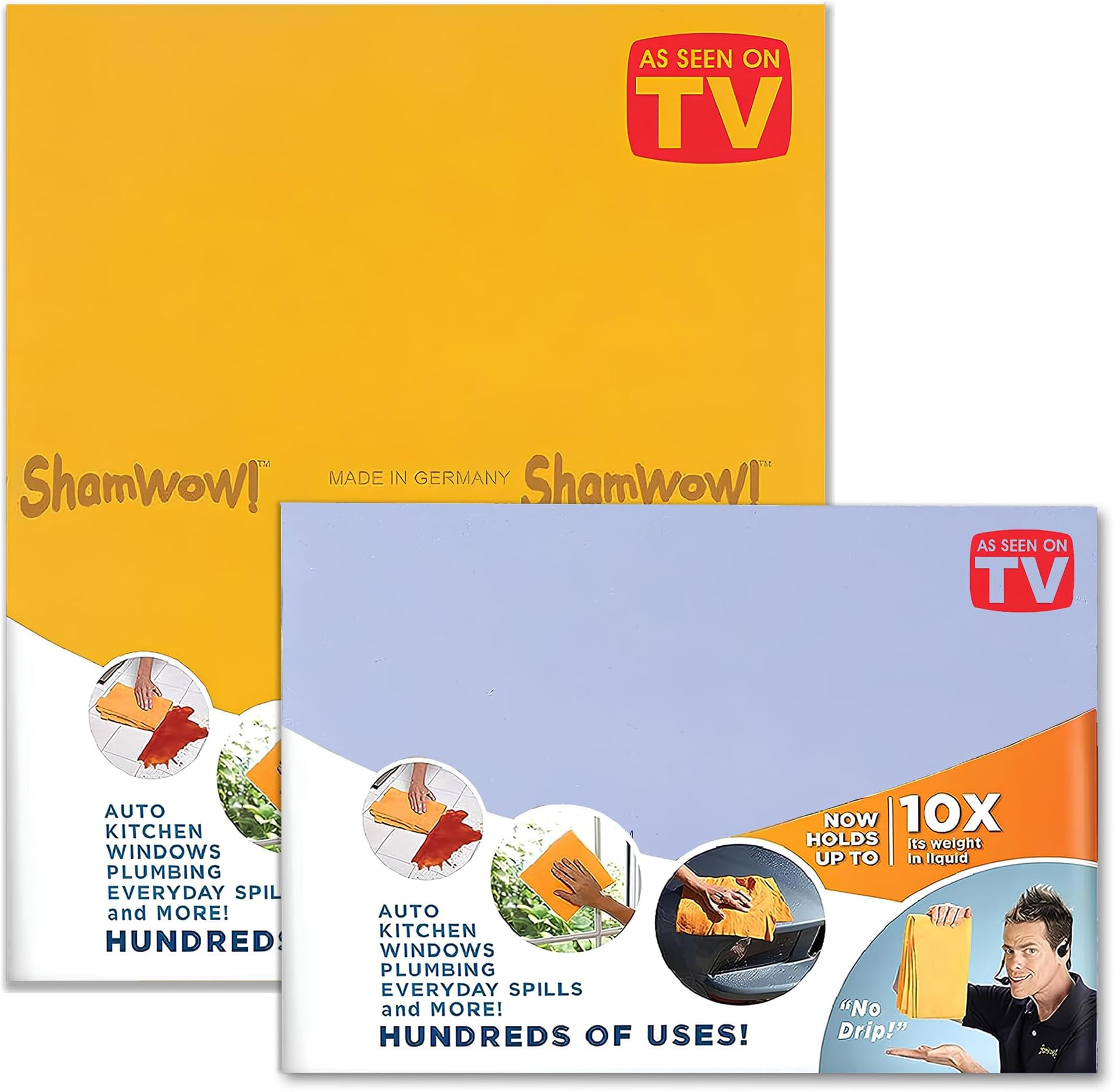 The Original German Shammy 3pk Original German Shammy Towels Super ...