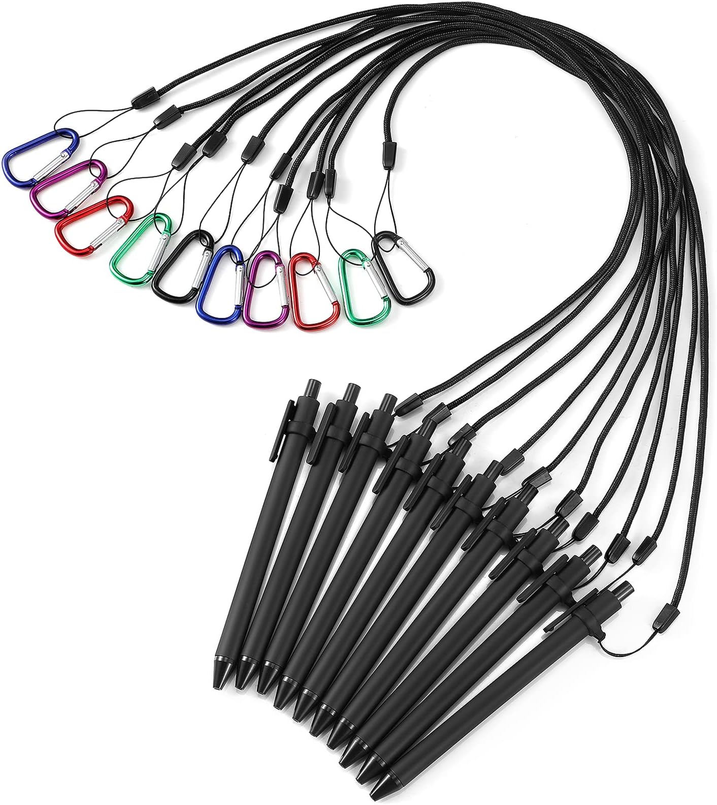 Amazon.com: Lewtemi 5 Set 24 Inch Pen Leash Lanyard Holder Pen Silicone ...