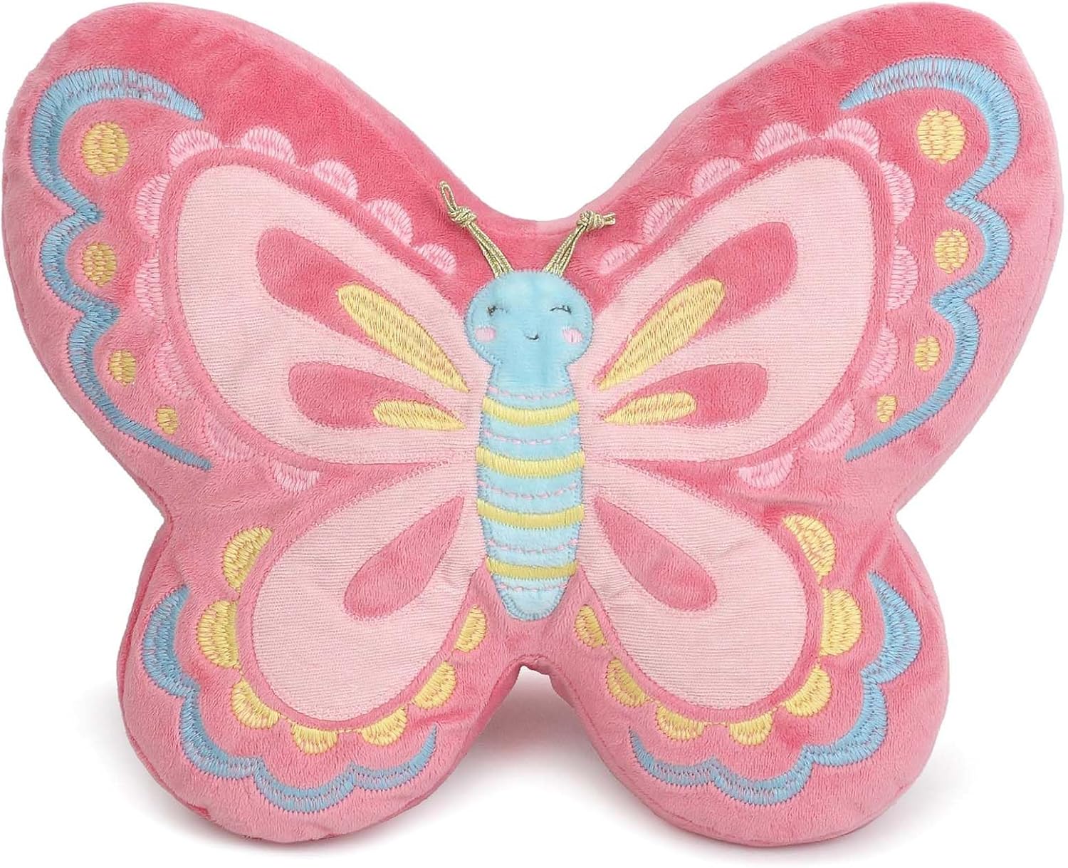 Amazon.com: MON AMI Sparkle Butterfly Decorative Plush Throw Pillow ...