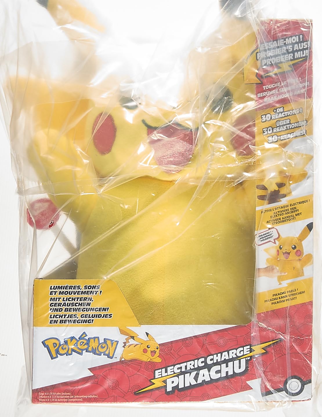 Pokemon Electric Charge Pikachu, Yellow
