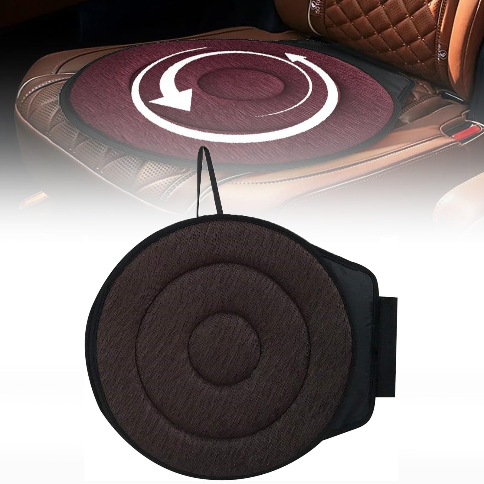 Snapklik.com : Wemomo 360 Rotating Seat Cushion, 2024 New Ergonomic Car ...