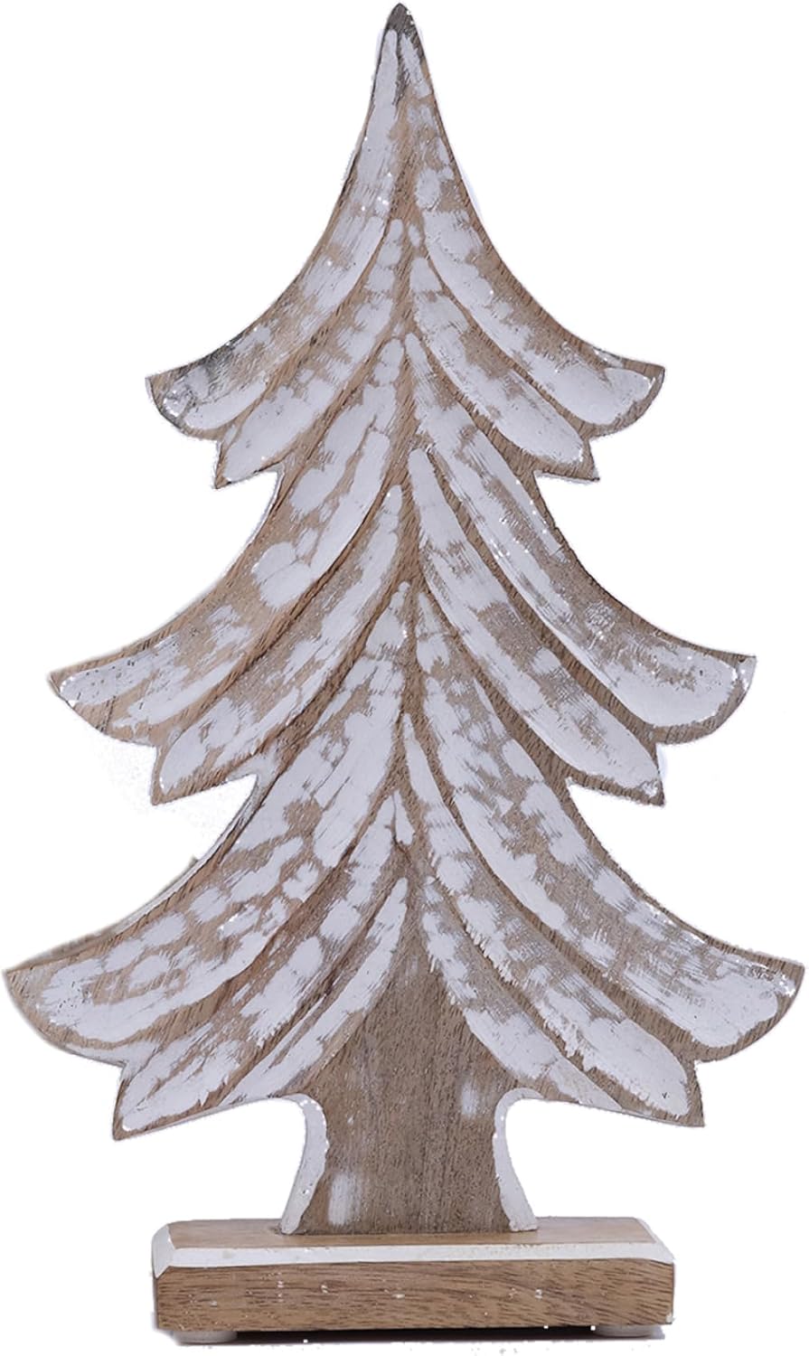 Amazon.com: Mary Square Distressed Rustic Farmhouse Spruce Tree 10.5 ...